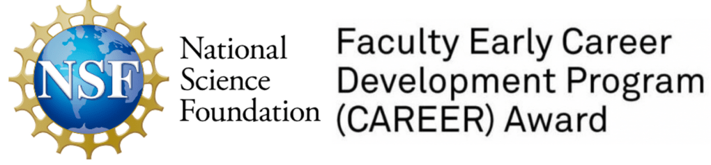 DIBAKAR won the prestigious National Science Foundation CAREER AWARD ...